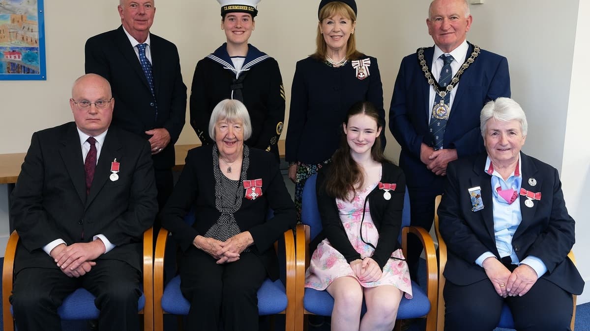 Five inspirational Pembrokeshire people receive royal honours at ...