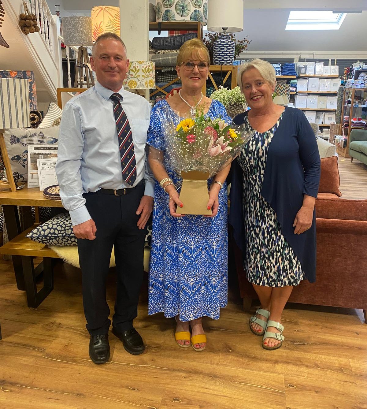 T P Hughes Tenby store long-serving staff member retires | tenby-today ...