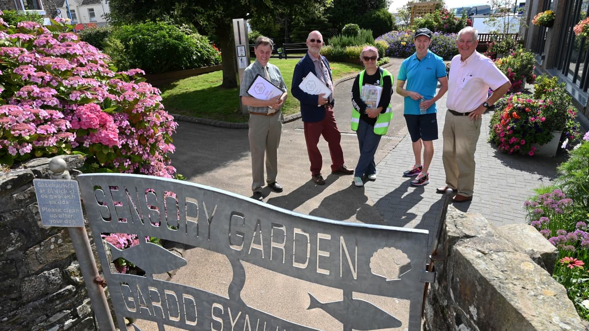 Britain in Bloom judges enjoy a 'wonderful' walkabout of Saundersfoot ...