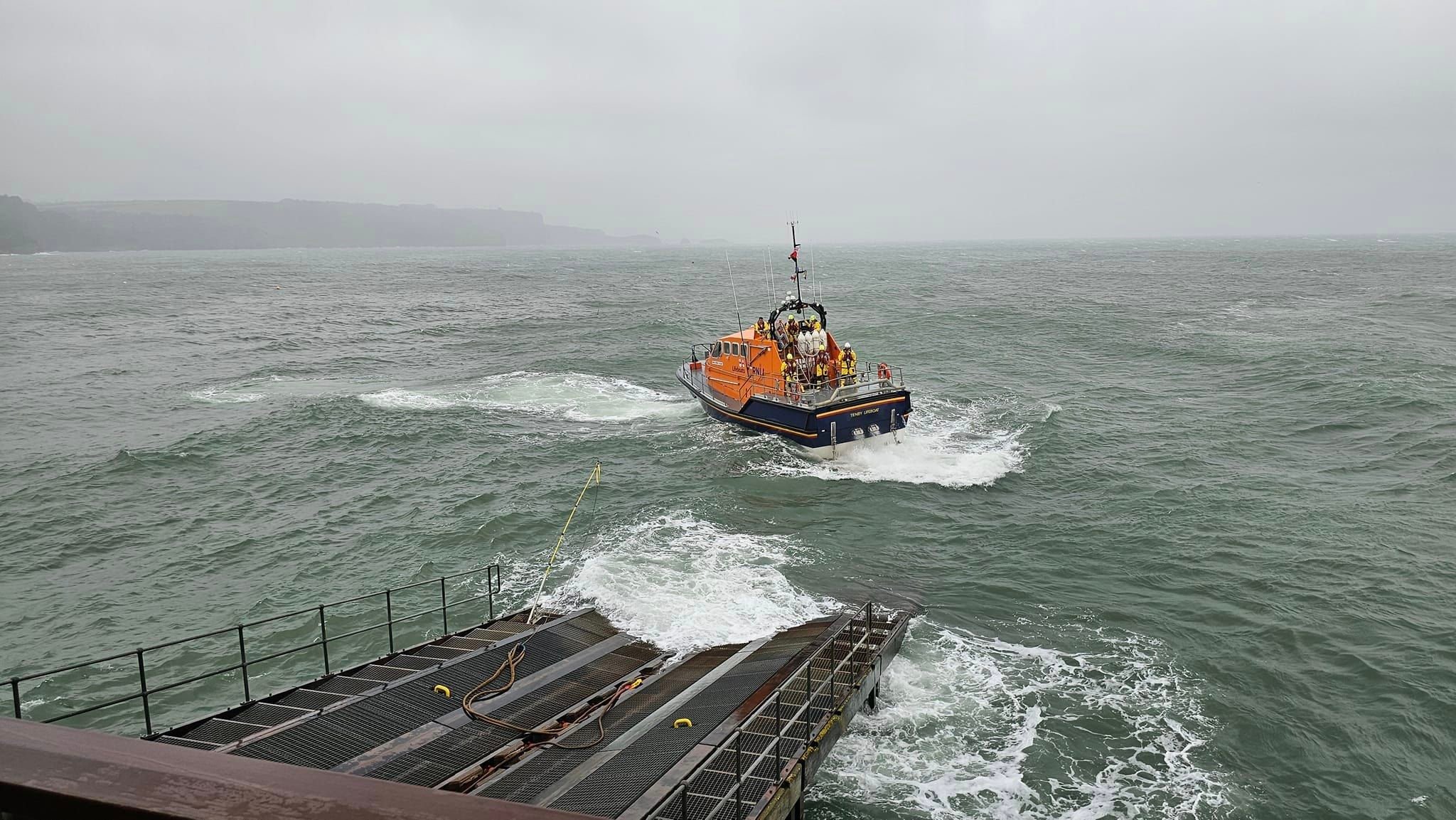 Tenby RNLI Lifeboat Station seeks volunteer Launch Authority | tenby ...