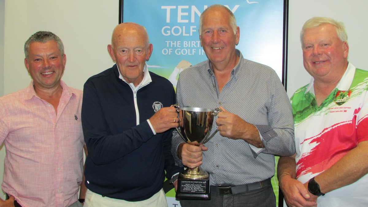 Tenby Golf Club beat Langland Bay to lift the Steve Bond Cup | tenby ...