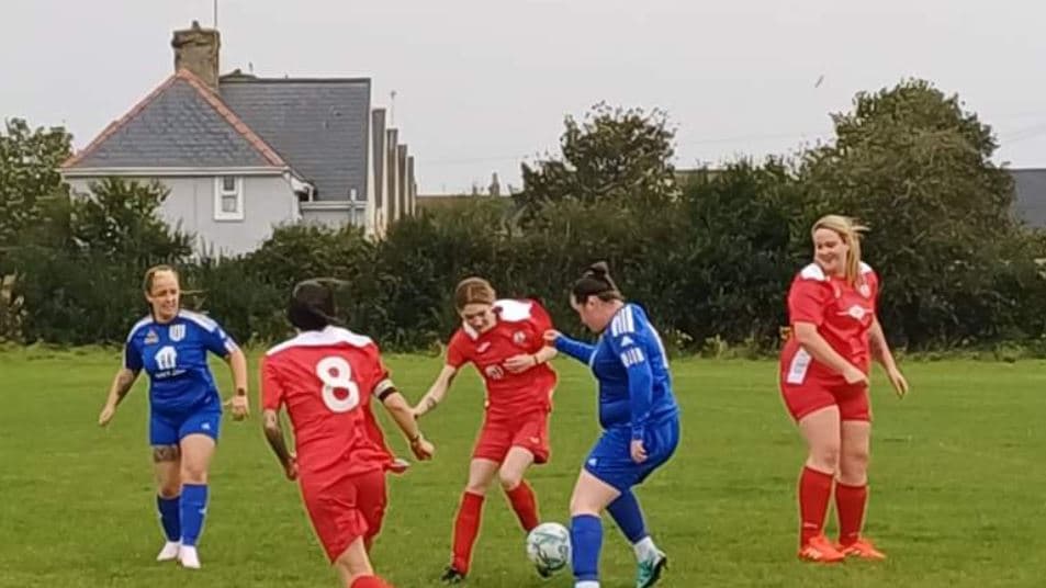 Kilgetty AFC Women embrace the storm at Milford United | tenby-today.co.uk