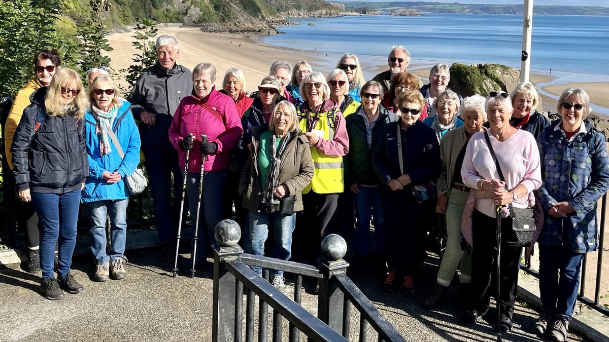 Pembroke, Tenby, Begelly and Waterwynch walks for Steps2Health club ...