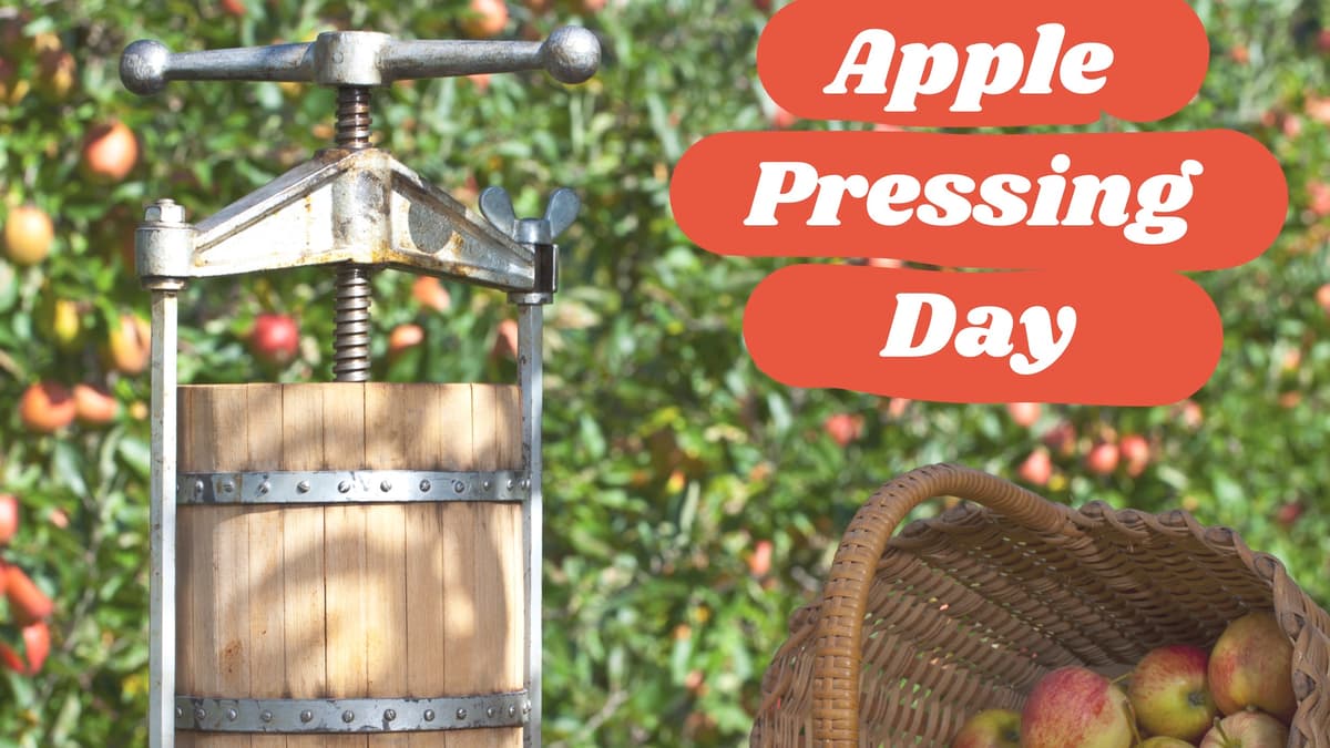 Apple Pressing Day at Neyland Community Hub | tenby-today.co.uk