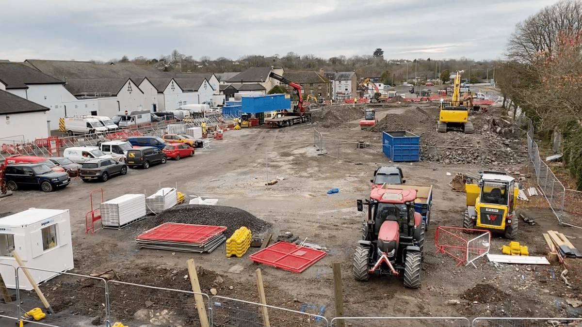 Work starts on Haverfordwest Public Transport Interchange | tenby-today ...