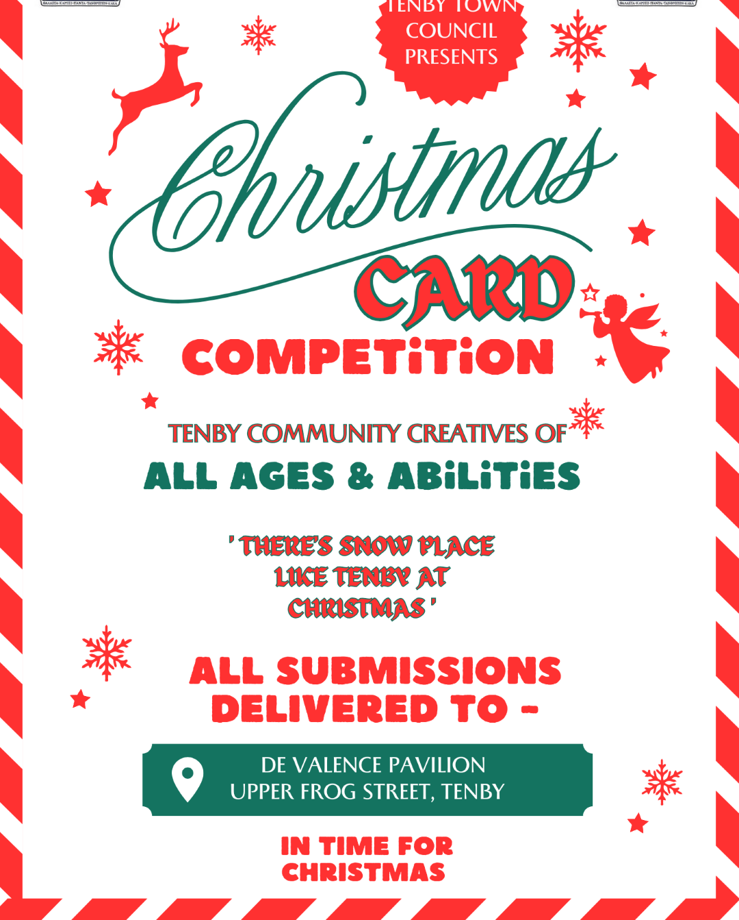 There’s snow place like Tenby - Christmas Card competition open to all ...