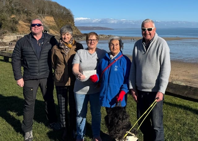 Tenfoot Swim raises £1,125 for Pembrokeshire Branch of Guide Dogs Cymru ...