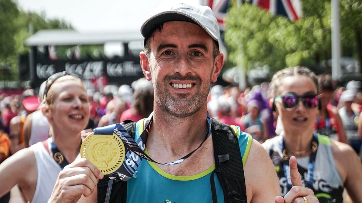 London Marathon takes Tenby's Adam closer to completing epic challenge ...