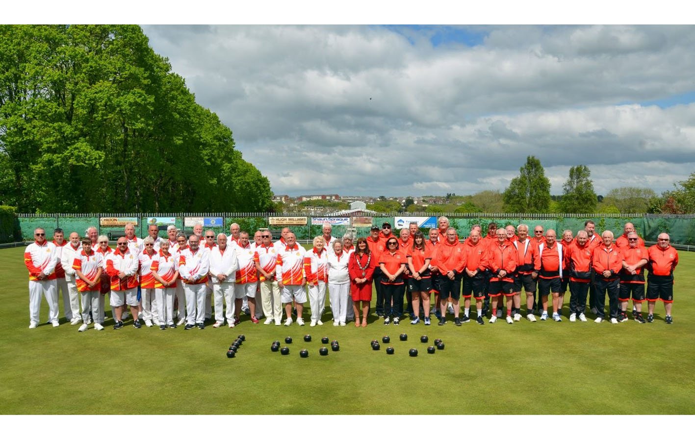 Pembroke Dock Bowling Club's centenary match with Tenby | tenby-today.co.uk