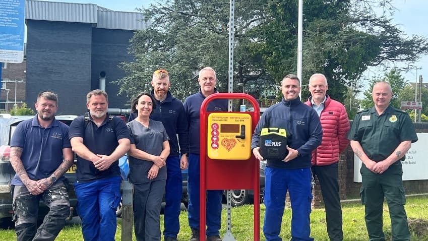 New public defibrillators installed at Hywel Dda hospitals | tenby ...
