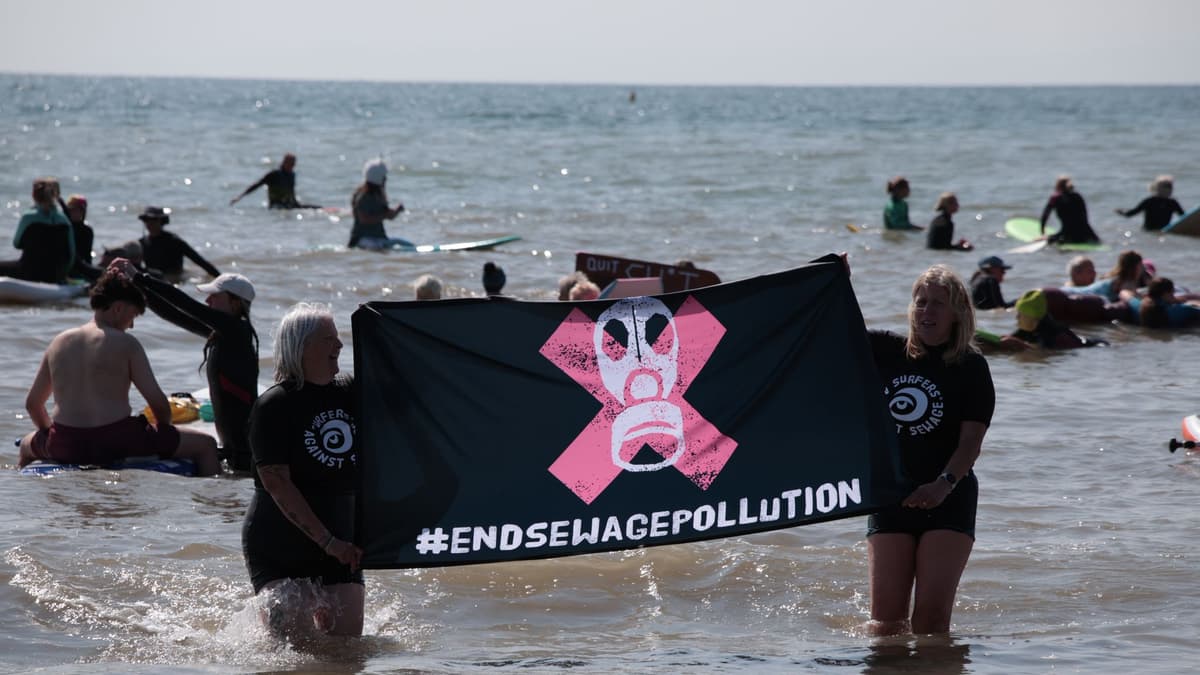 Hundreds join epic Paddle Out Protest in Pembrokeshire against ...