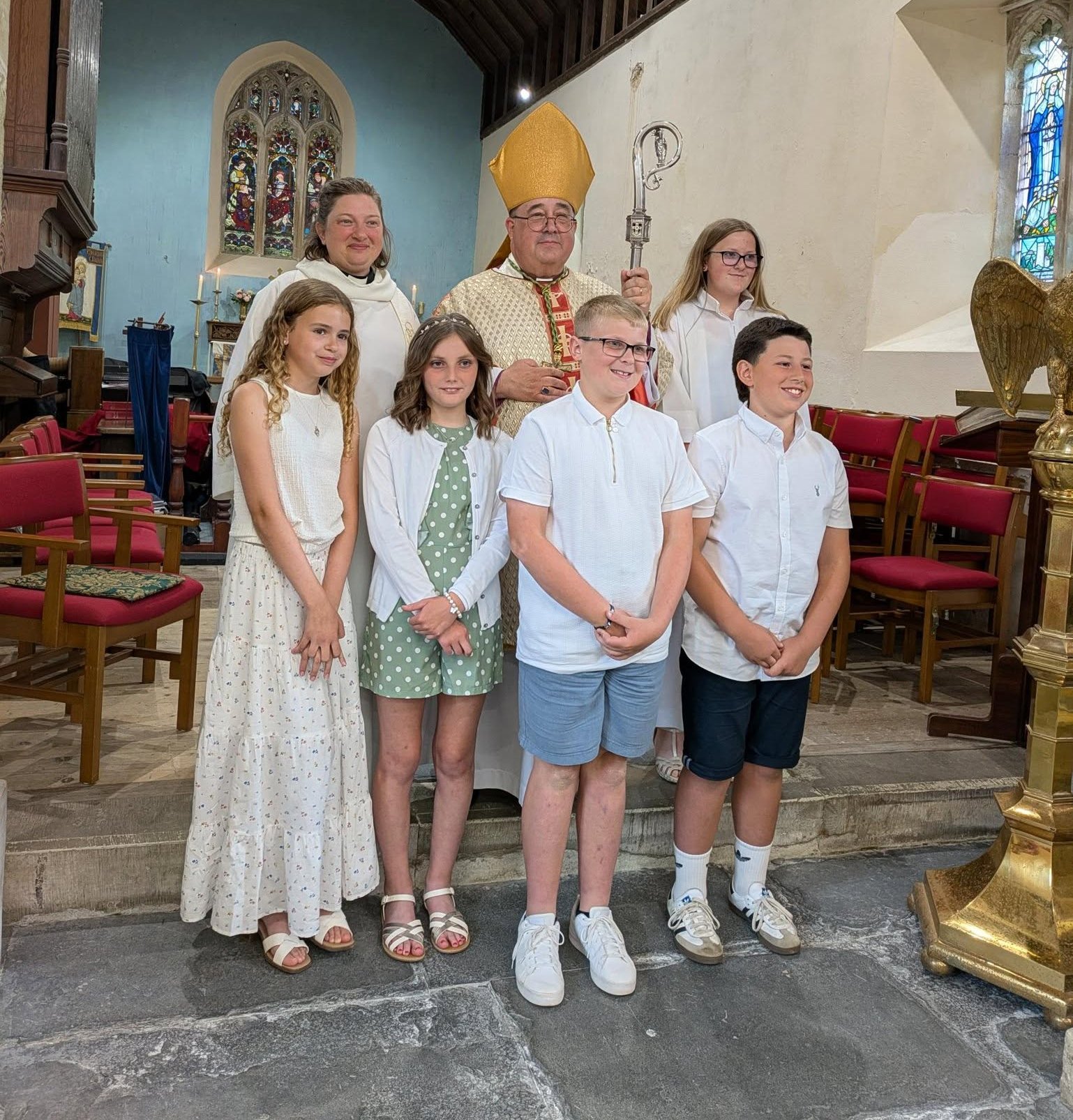 Narberth Group of Churches at Pentecost: Confirmation with Bishop Dorrien | tenby-today.co.uk