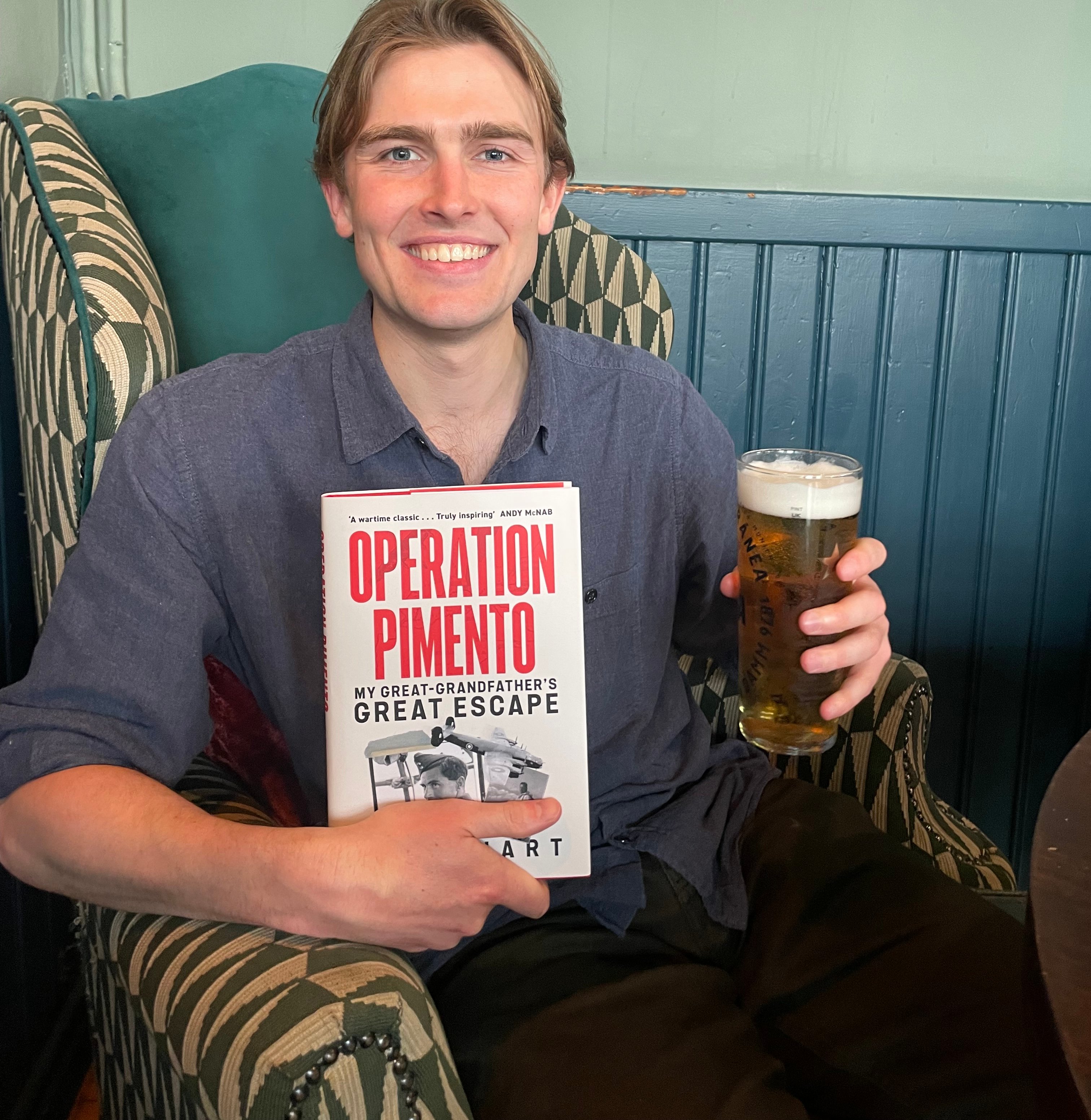 Operation Pimento: Adam Hart's journey retracing WWII hero Frank ...