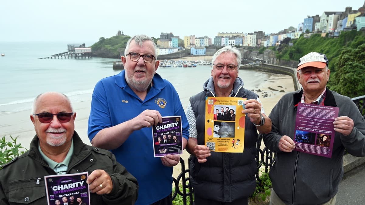 Tenby tribute night for charity this summer | tenby-today.co.uk