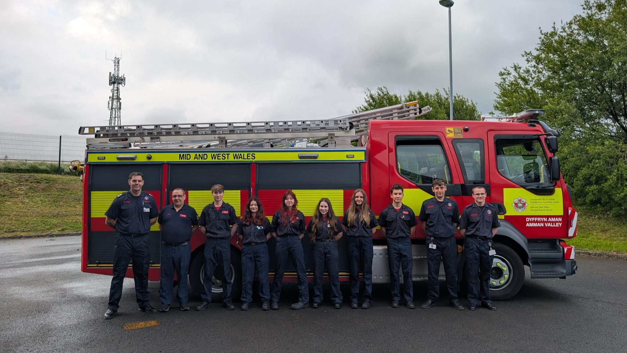 Amman Valley Fire Cadets hold Pass Out Parade | tenby-today.co.uk