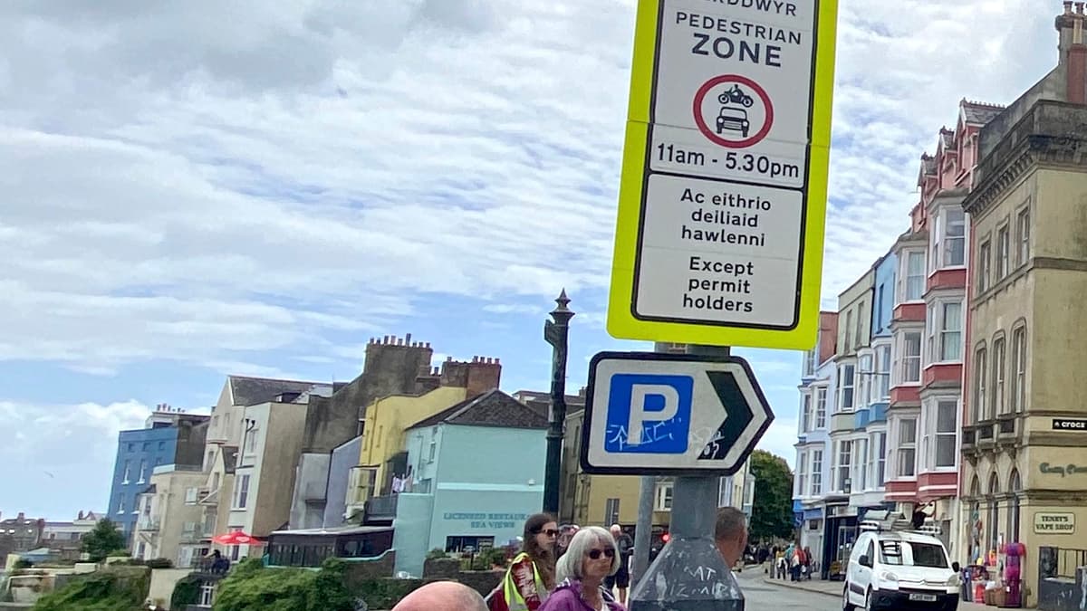 Tenby's pedestrianisation scheme starts tomorrow | tenby-today.co.uk