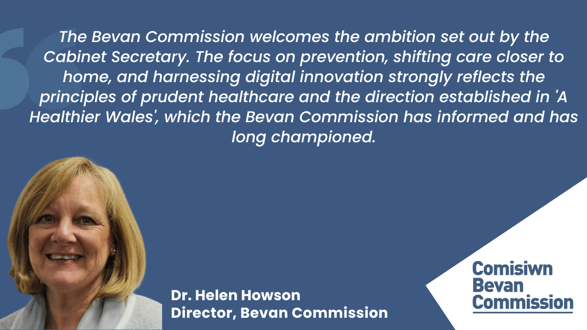 Dr Helen Howson responds to Welsh Government's NHS priorities for the year | tenby-today.co.uk