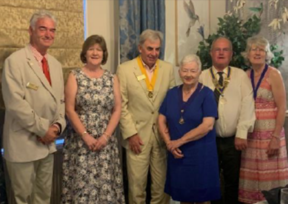 Narberth & Whitland Rotary Club welcomes new president | tenby-today.co.uk