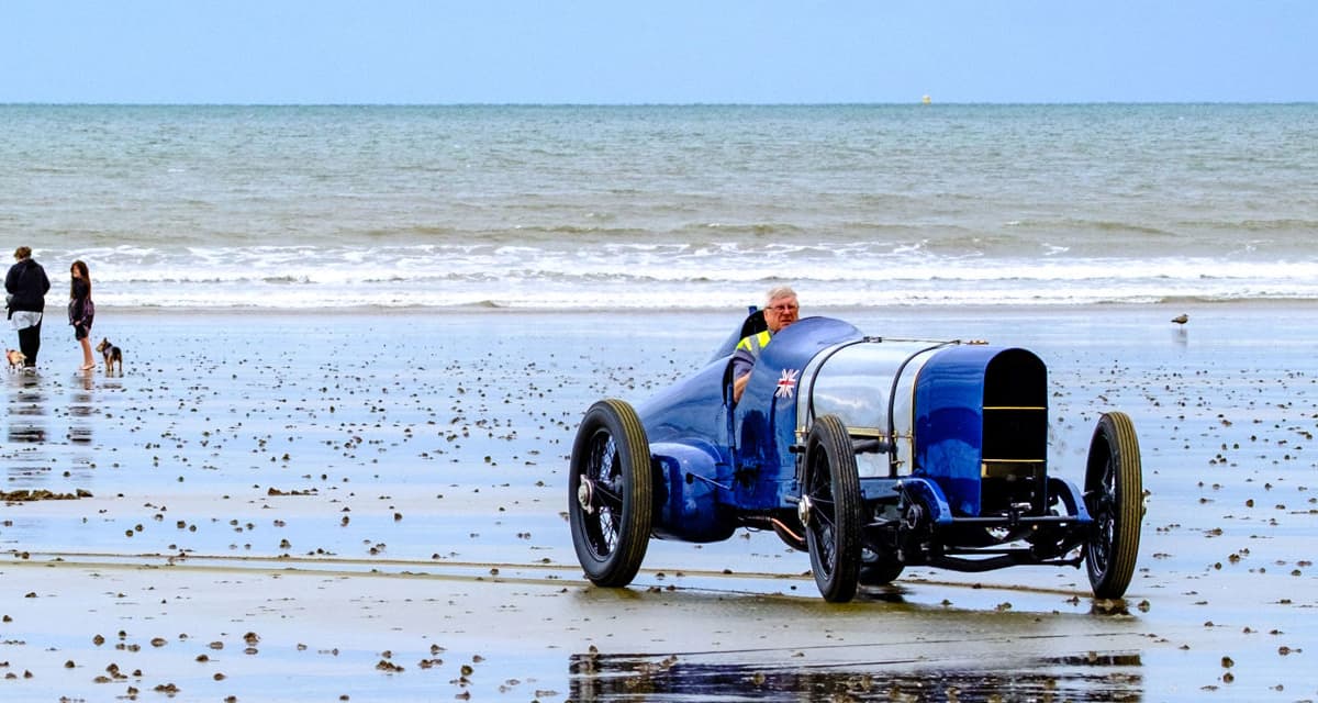 Iconic Sunbeam 350hp returns to Pendine Sands for centenary | tenby ...