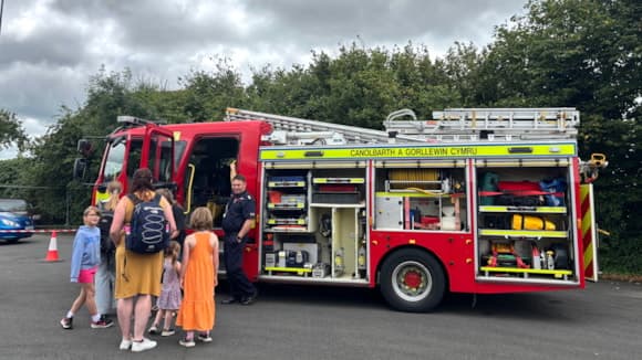 Narberth Fire Station's open day a 'fantastic success' during Civic ...