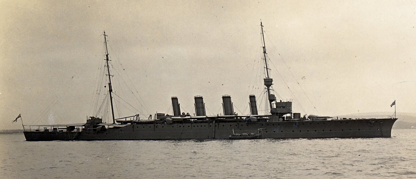 Discovery of 1913 Pembroke Dock-built warship lost in WWI | tenby-today ...