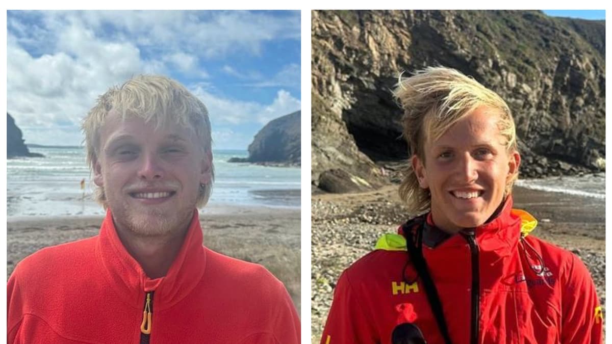 Off duty RNLI lifeguards save three people from drowning at ...