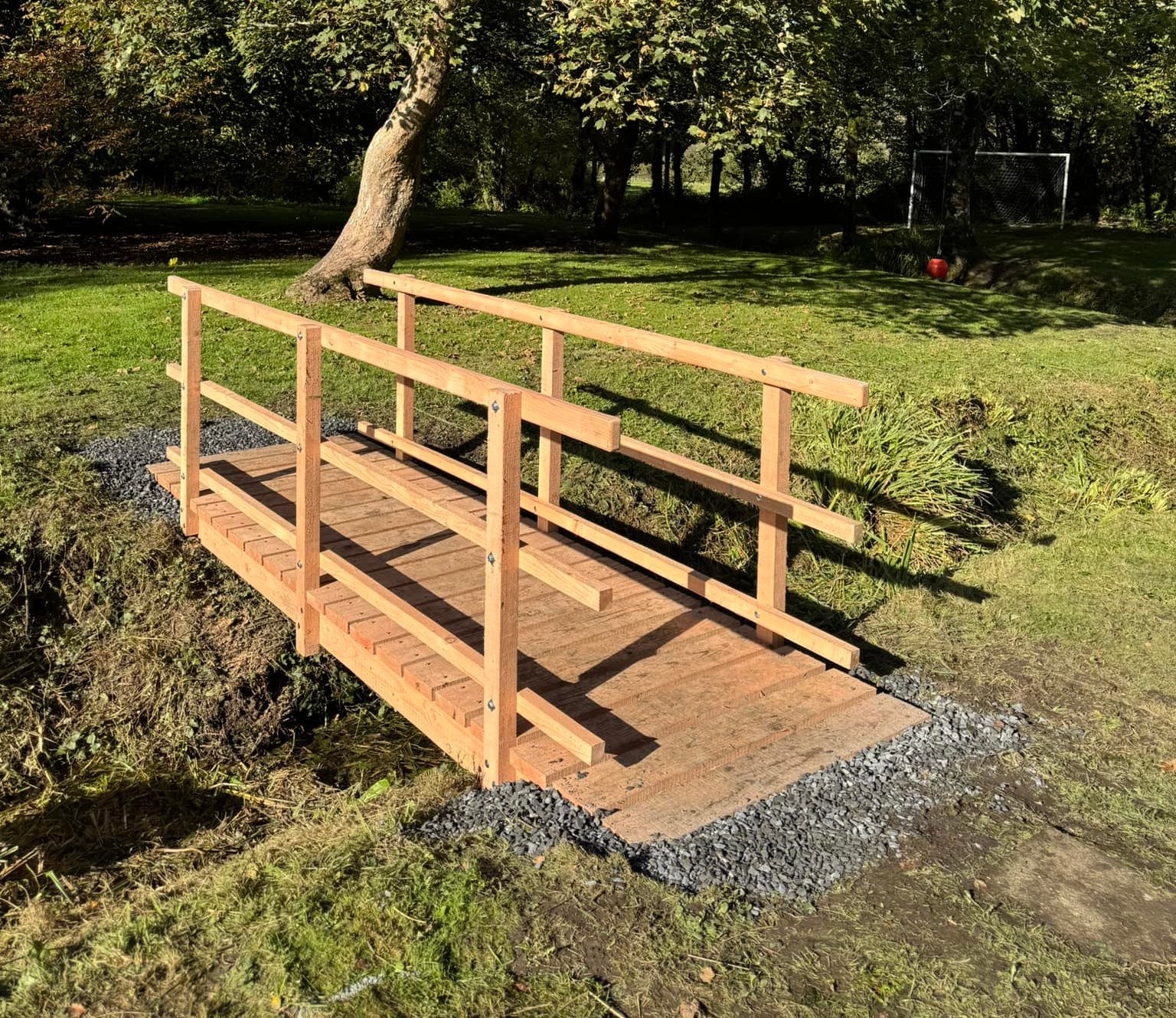 Pembrokeshire village community unites in building new bridge at ...