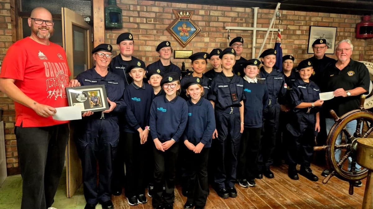 Tenby Mayor raises over £1,000 for Sea Cadets in Cardiff Half Marathon ...
