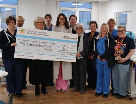 Family's £40,060 tribute to Withybush cancer unit | tenby-today.co.uk