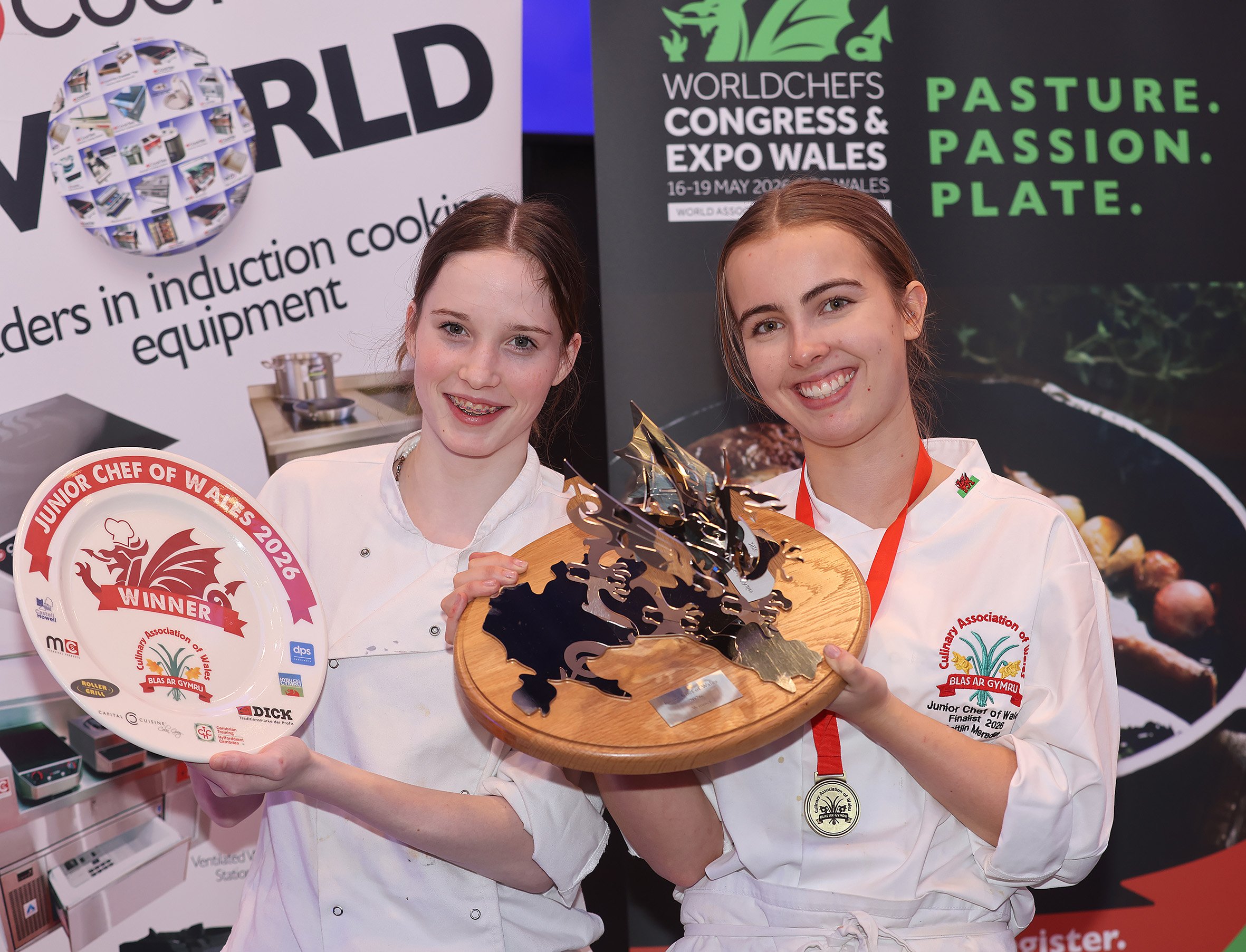 Caitlin wins coveted Junior Chef of Wales the day after her 19th ...