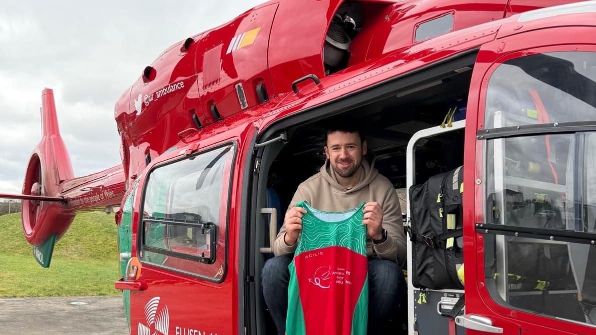 Narberth man embarks on fundraising challenges for Wales Air Ambulance ...