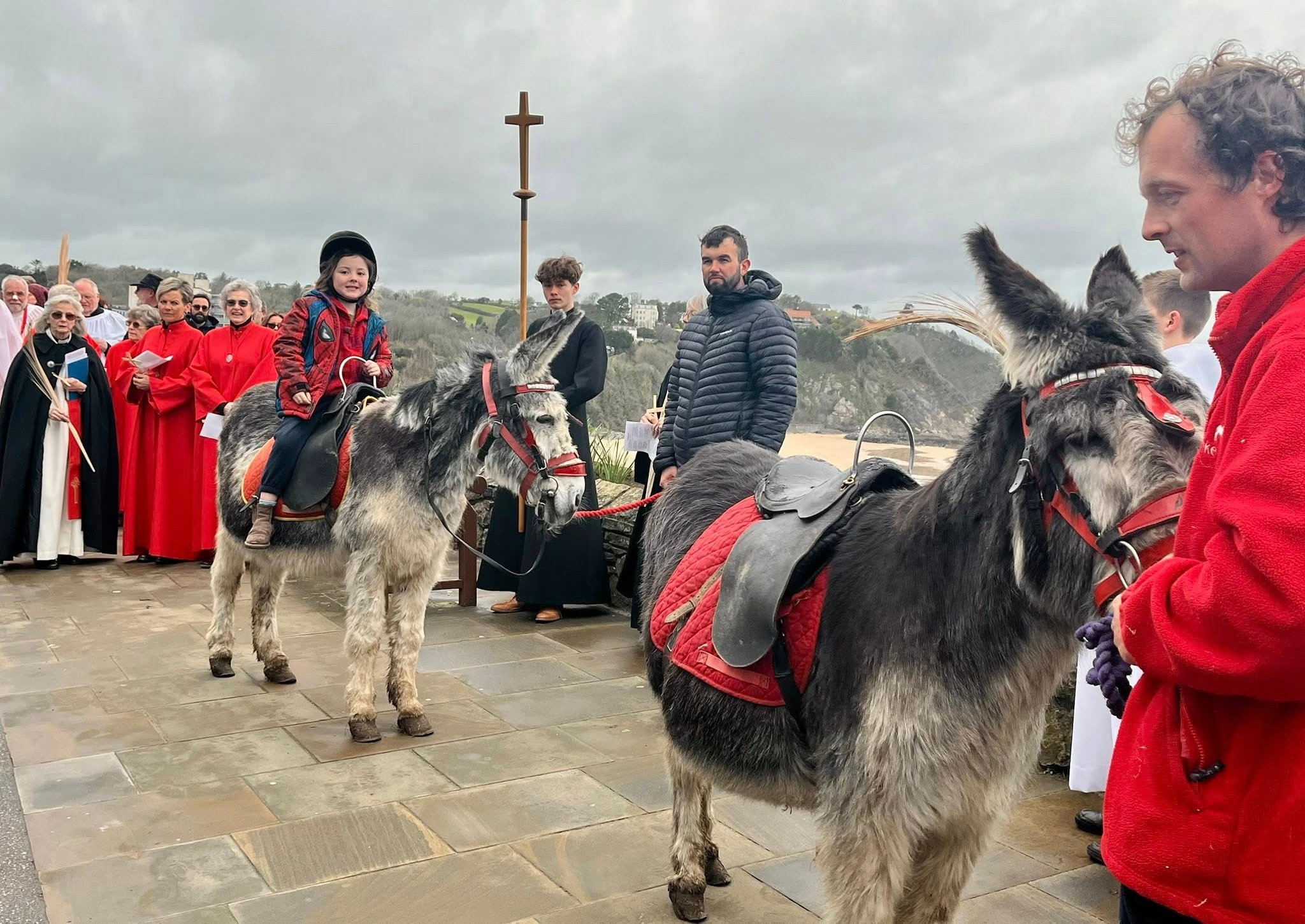 PHOTOS: Donkey-led Palm Sunday procession in Tenby | tenby-today.co.uk