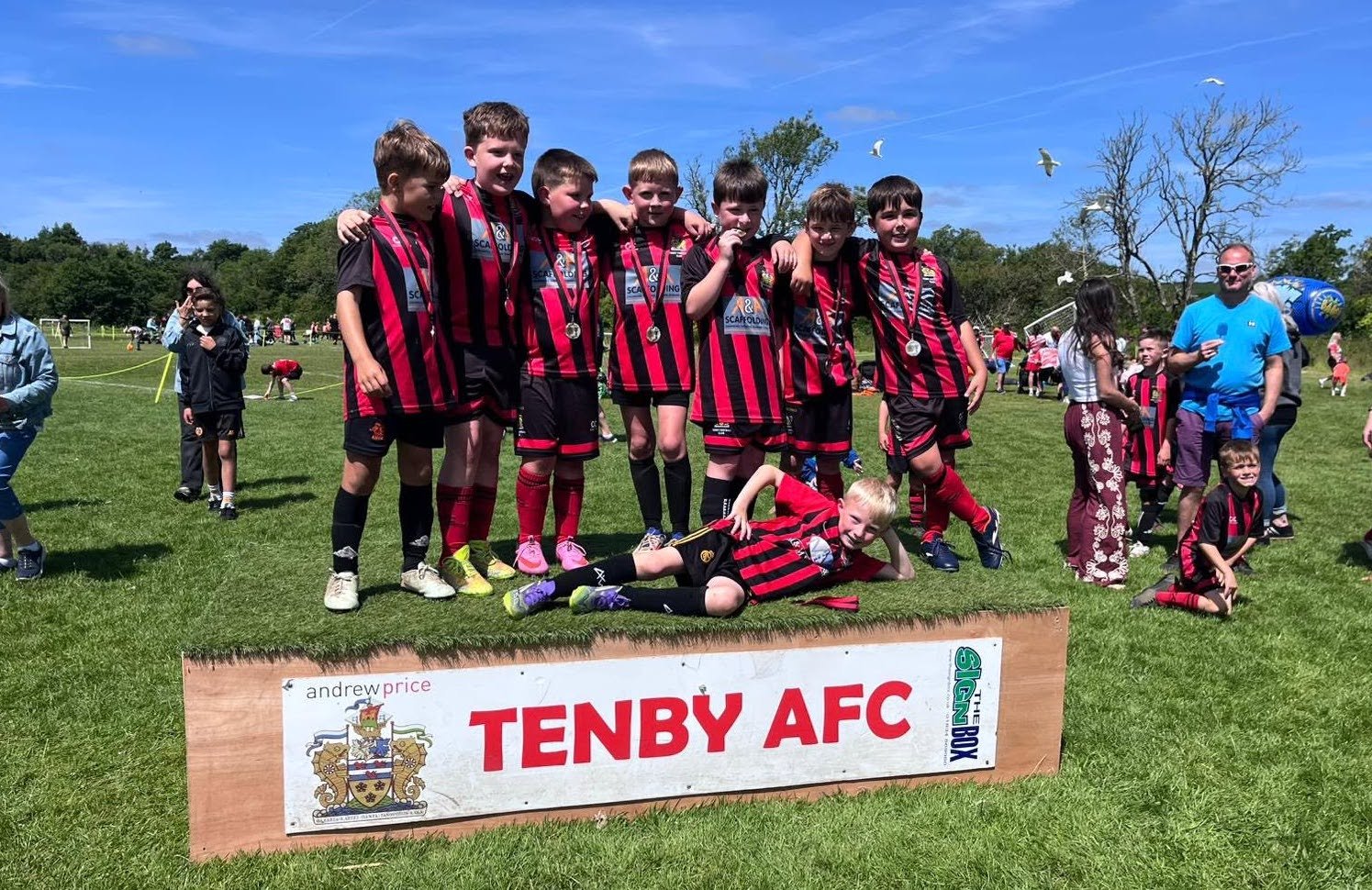 Tenby AFC given £2,500 grant for clubhouse upgrade | tenby-today.co.uk